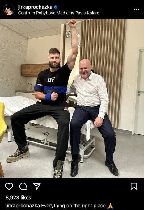 Dana White lookalike in Jiri Prochazka's new post gets MMA Twitter ...