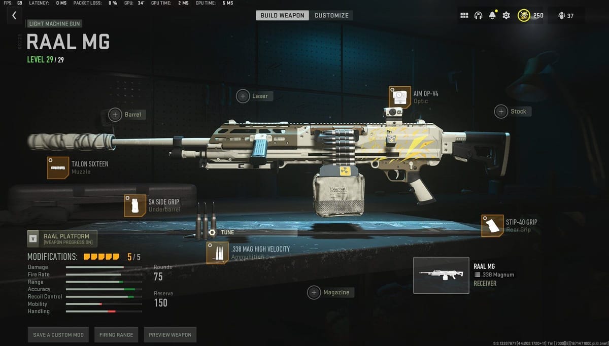 Best Warzone 2 loadout for RAAL MG after the Season 1 Reloaded update