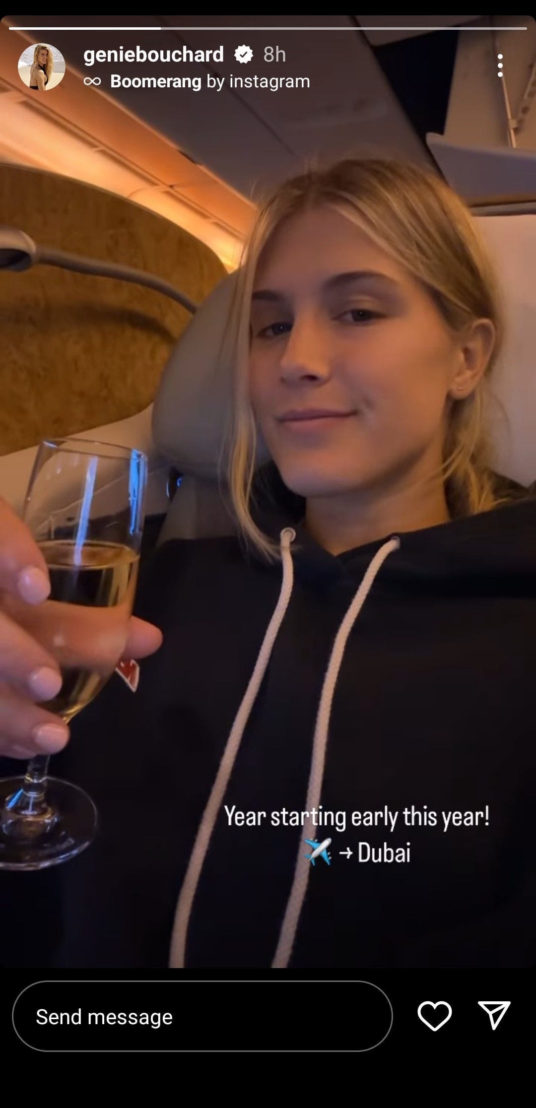 "Year starting early this year" - Eugenie Bouchard on her way to join ...