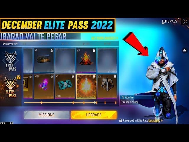 Free Fire December Elite Pass: How to get free Badges (MAX version)