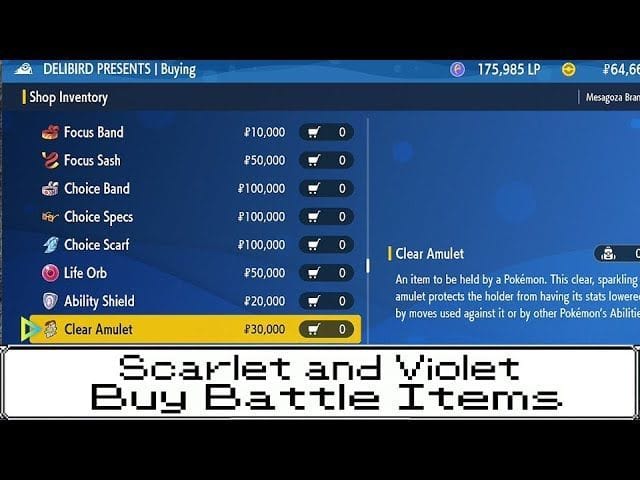 How to easily obtain Choice Specs in Pokemon Scarlet and Violet