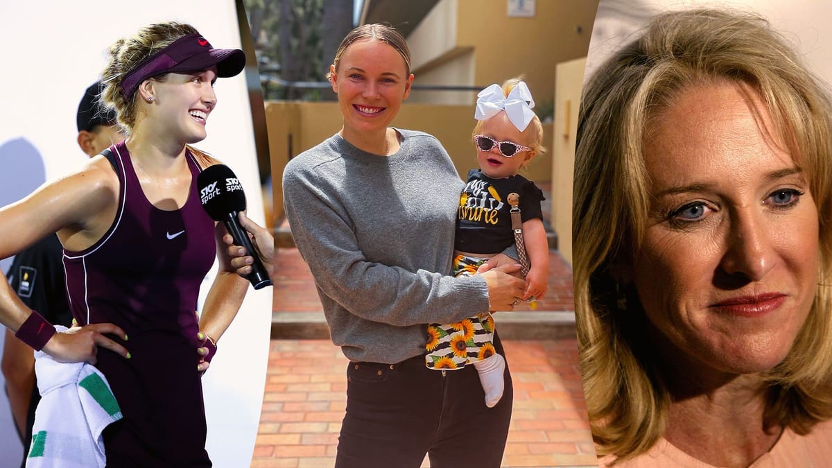 "The cutest video" - Tracy Austin, Eugenie Bouchard and others react to ...