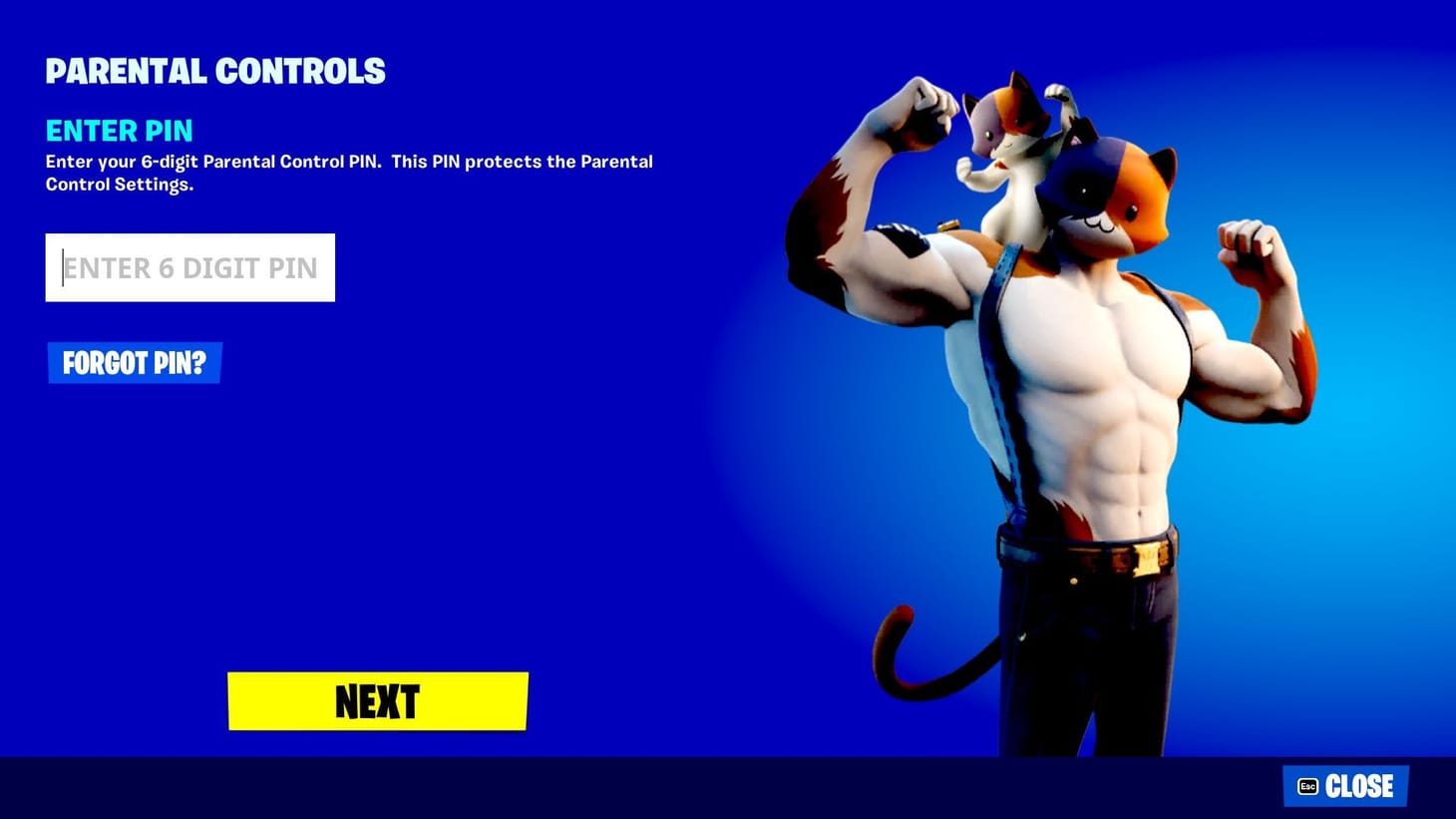 How to turn off Parental Controls in Fortnite