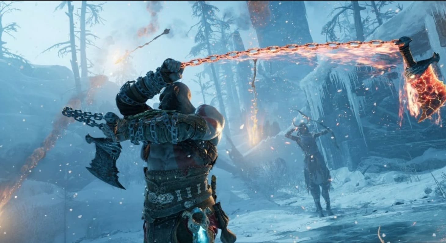 What did Kratos see in the light?