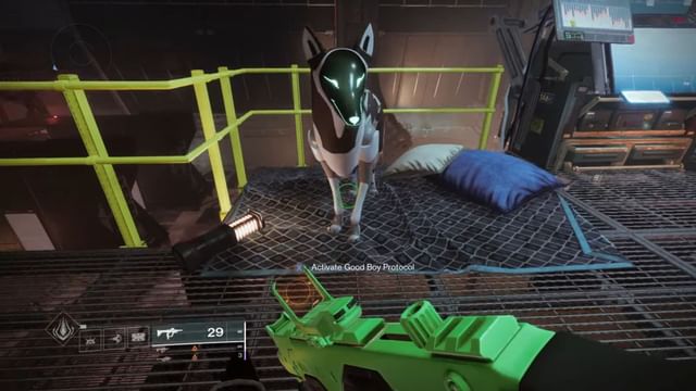 How to find the mechanical dog in Destiny 2 Operation Seraph's Shield