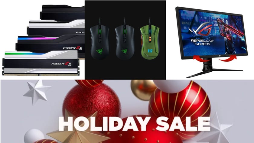 10 best Holiday Sale 2022 gaming tech deals on Newegg