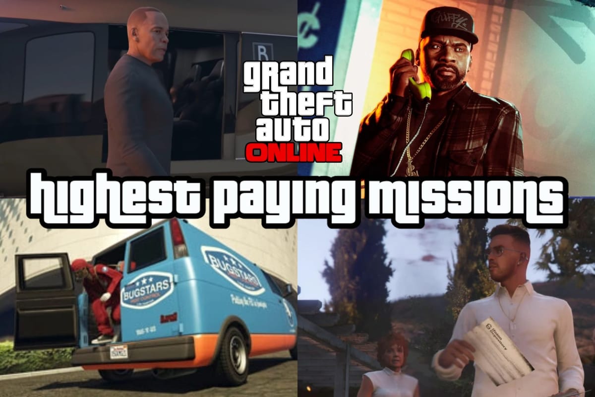 Top 5 highest-paying GTA Online missions of all time