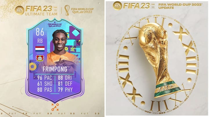 FIFA 23 Ultimate Team World Cup Phenoms Jeremie Frimpong SBC: How to ...