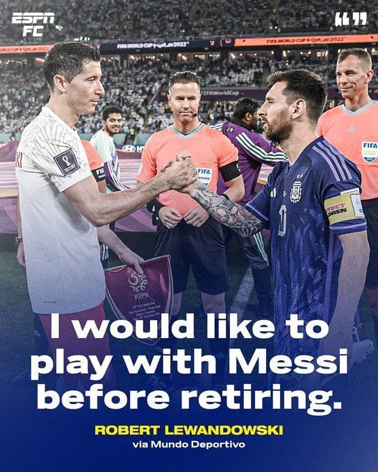 PSG Transfer News Roundup: Robert Lewandowski outlines Lionel Messi ...