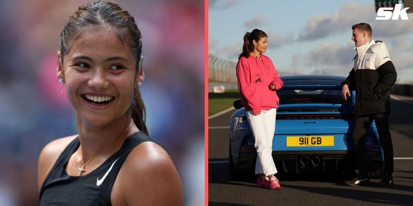 In Pictures: Porsche ambassador Emma Raducanu hits the racetrack at ...
