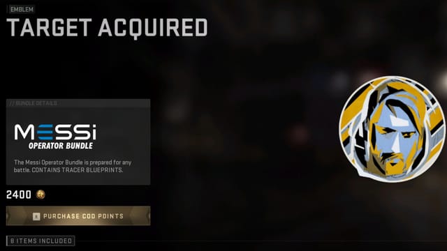 Messi Operator Bundle in Warzone 2.0 and Modern Warfare 2: Legendary ...