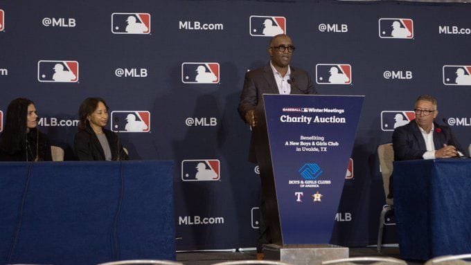 MLB organizes 2022 Winter Meetings auction to raise money for Uvalde ...