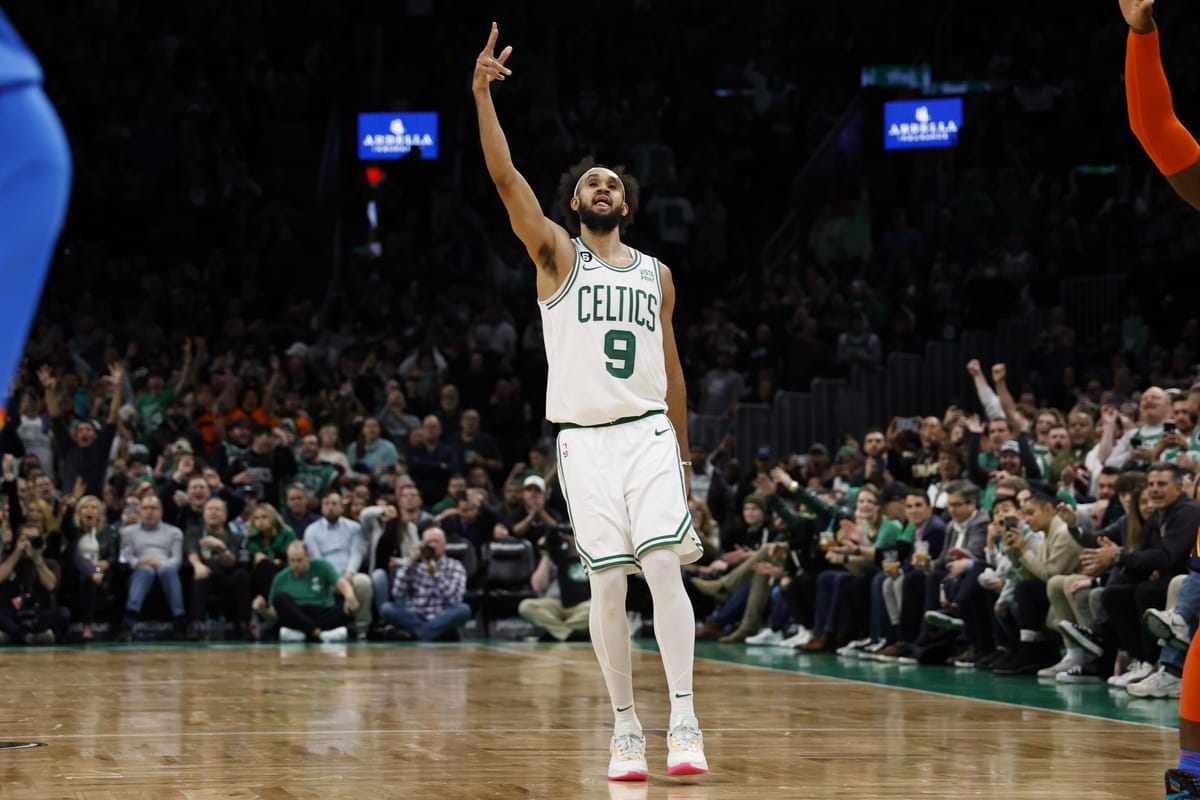 Fans mercilessly roast Derrick White’s hairline after a rare photo of ...