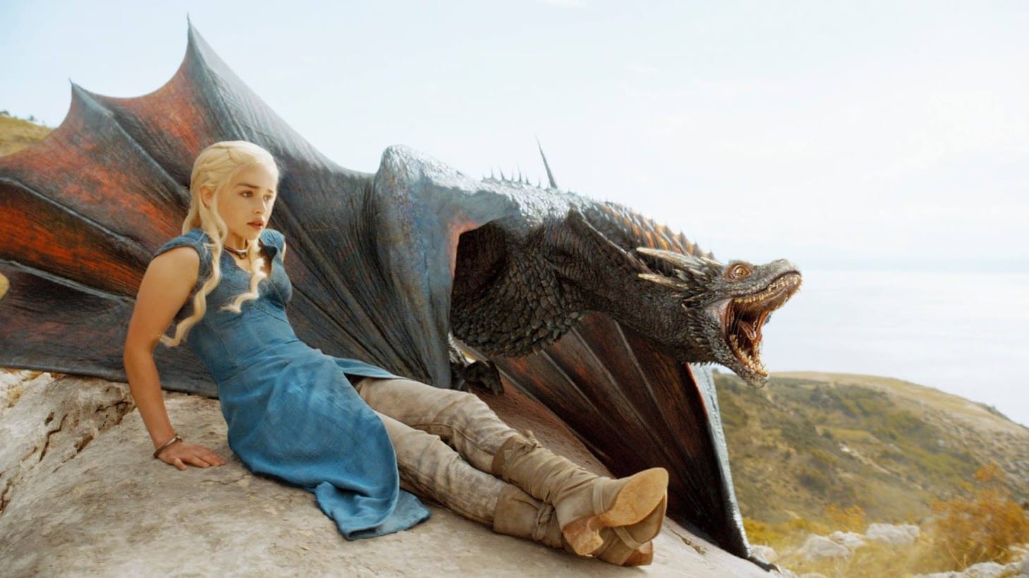 What are the dragons' names in Game of Thrones?