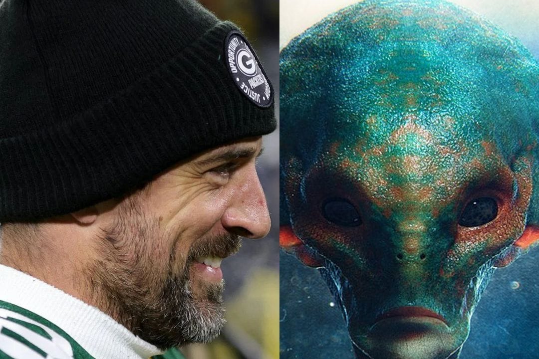 Aaron Rodgers once again dives into the murky debate of aliens ...