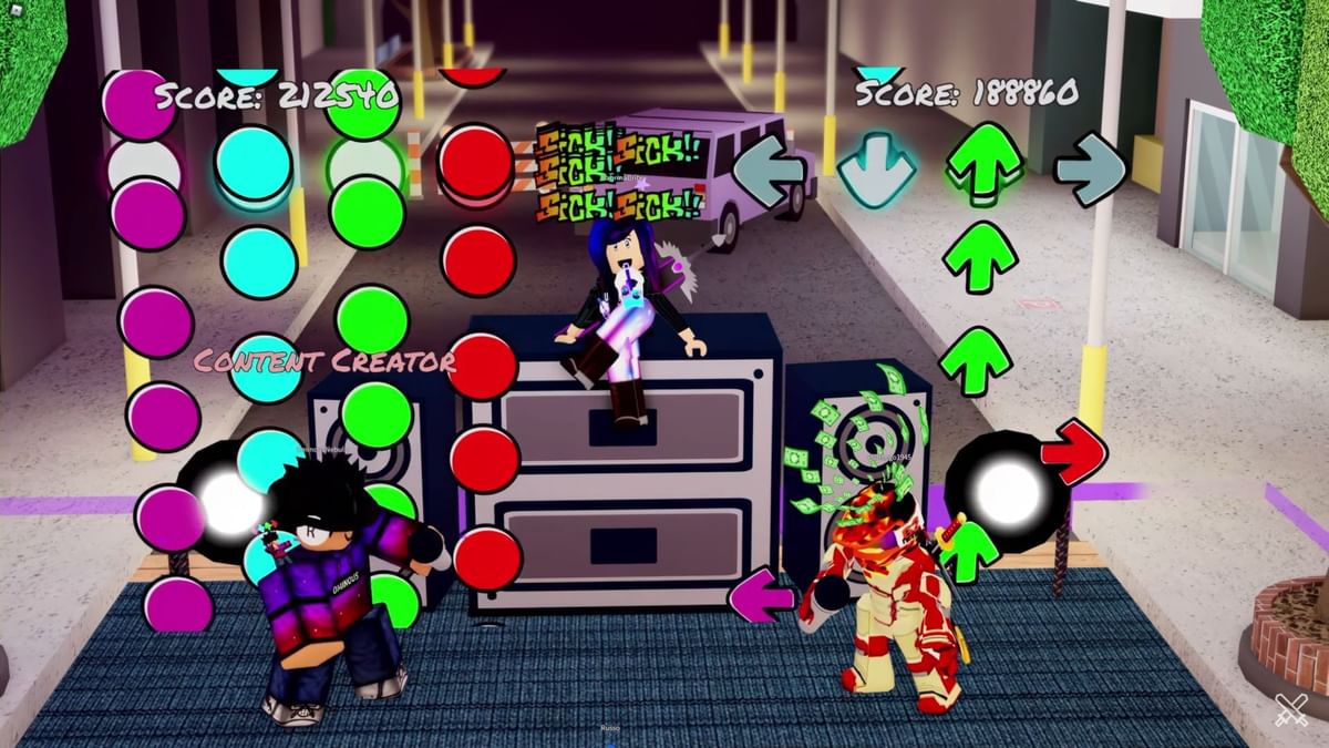 PghLFilms vs Ominous Nebula playing Roblox Funky Friday in RB Battles ...