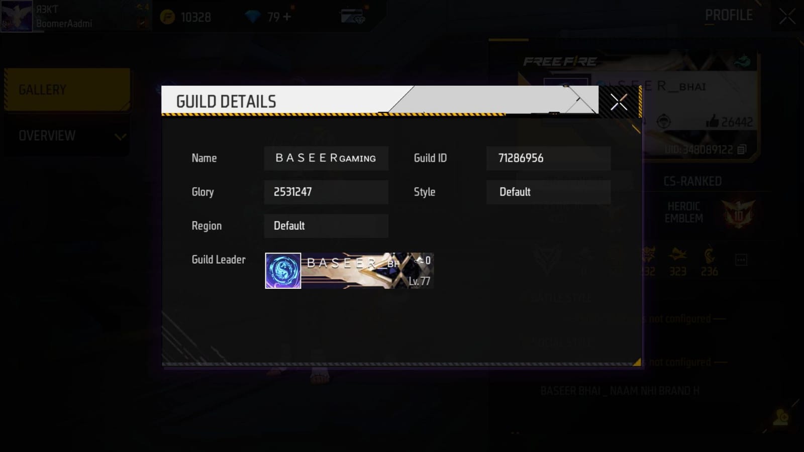 Who is Baseer Gaming? His Free Fire MAX ID, stats, monthly income, and more