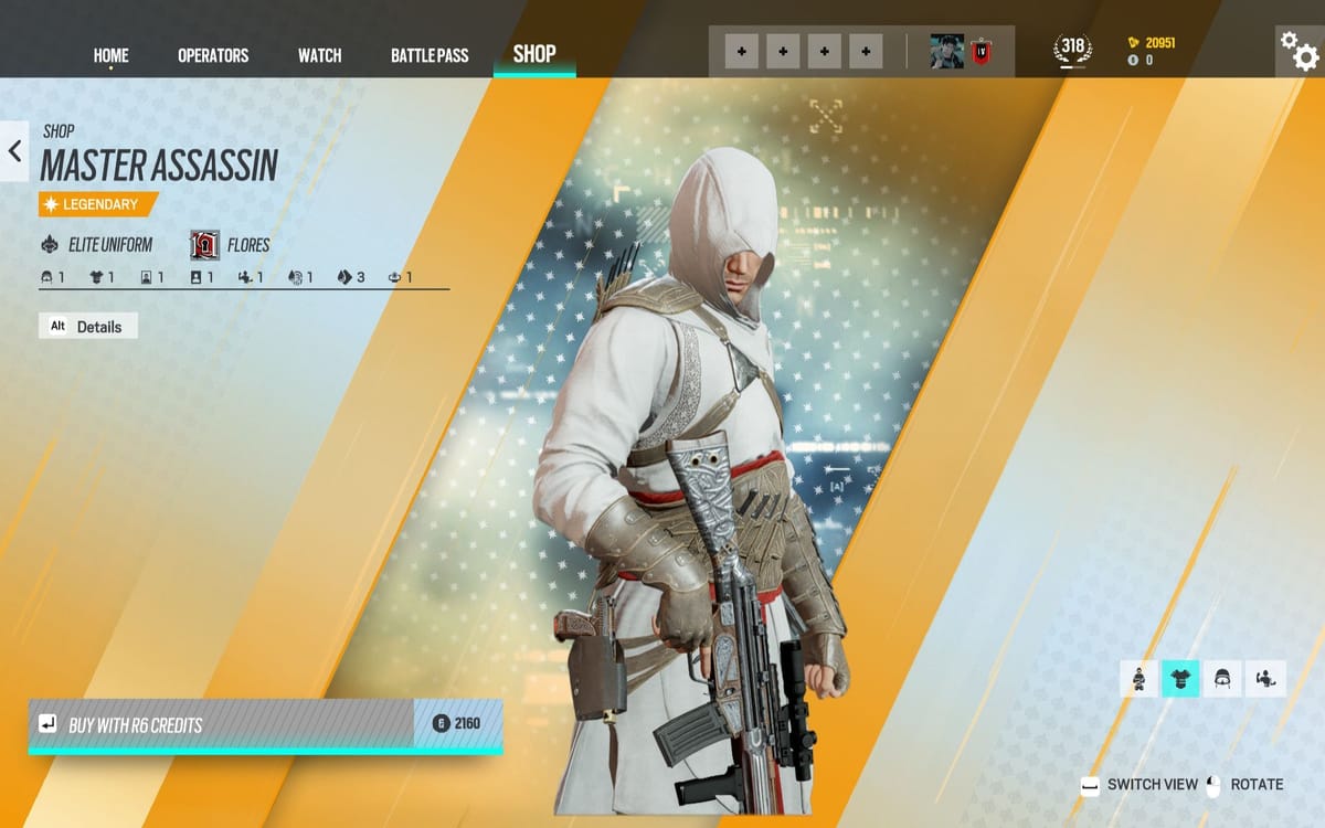 Rainbow Six Siege introduces Assassin's Creed Elite Set: How to acquire ...
