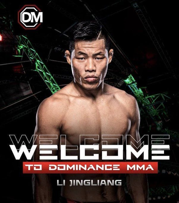 Li Jingliang signs with Ali Abdelaziz's Dominance MMA