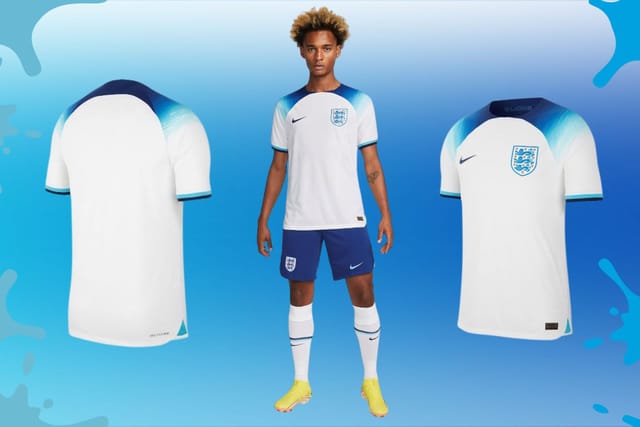 England football jersey: Nike x England 2022 World Cup kit : Where to ...