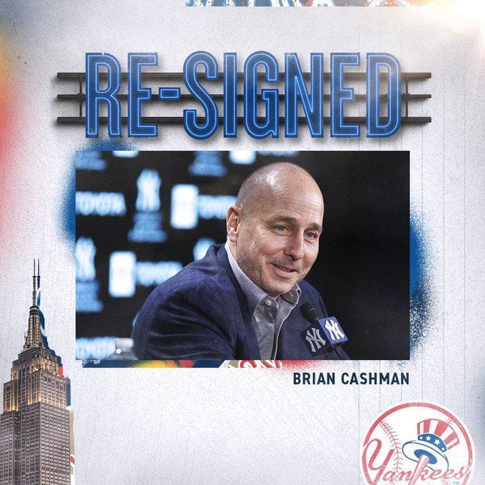 New York Yankees fans despair after organization re-signs general ...