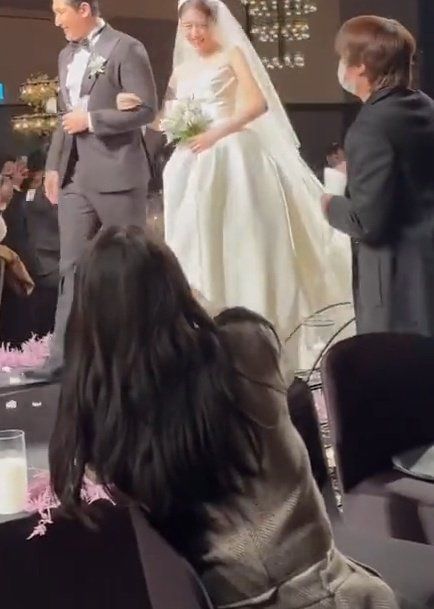 Watch: BTS’ Jin enjoys T-ARA Jiyeon's wedding alongside IU, enthusiastically showers bride with ...