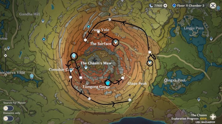 Genshin Impact: All 9 Archaic Stones locations in The Chasm