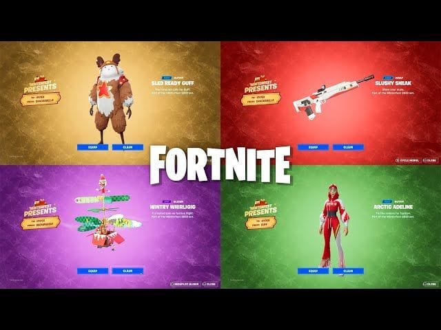 Fortnite Winterfest 2022: How to get Sled Ready Guff and Arctic Adeline ...