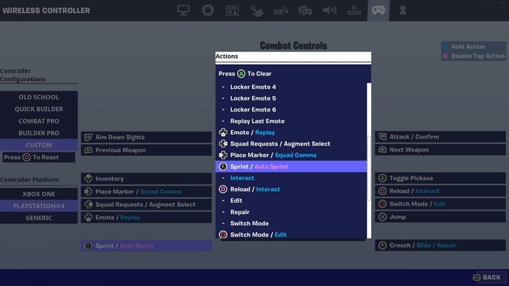 How to fix sprint not working in Fortnite Chapter 4 Season 1