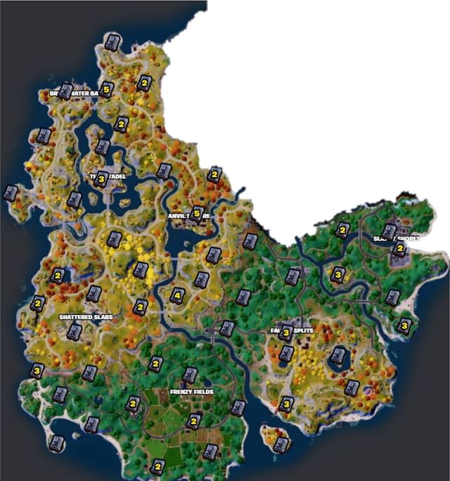 Fortnite Chapter 4 Season 1: All Safe locations