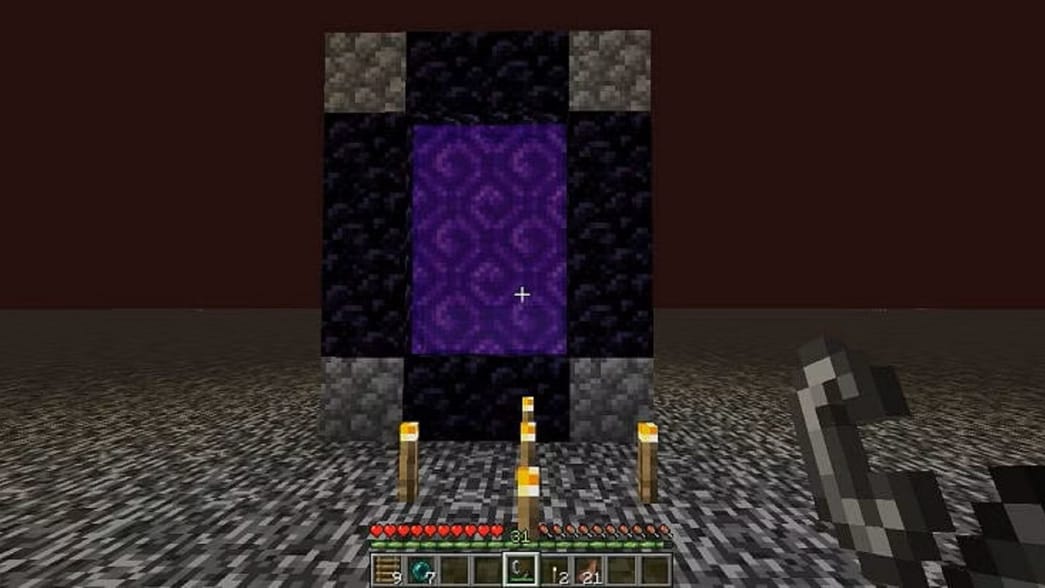 How to get on top of Nether roof in Minecraft 1.19