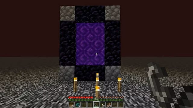 How to get on top of Nether roof in Minecraft 1.19