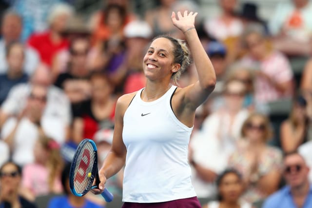 No 1 Reason To Date An Italian Madison Keys Jokes About Her