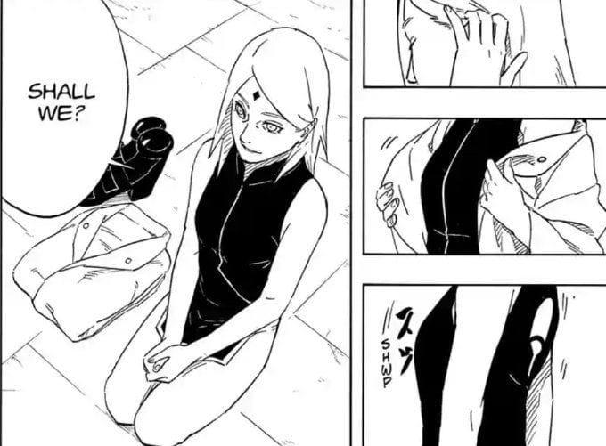 Sasuke Retsuden chapter 4 spoilers show Sasuke gifting Sakura a ring