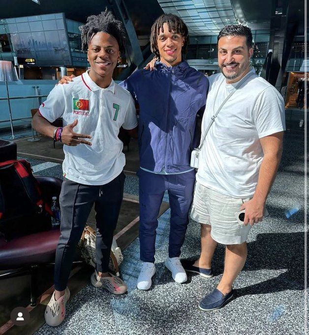 IShowSpeed meets both Central Cee and Trent Alexander-Arnold in under ...