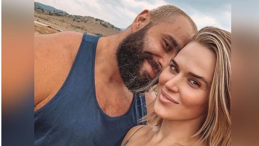Former WWE Superstar Lana sends a heartfelt message to her husband Miro ...