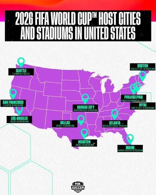 FIFA World Cup 2026 location: Where will the tournament be held?