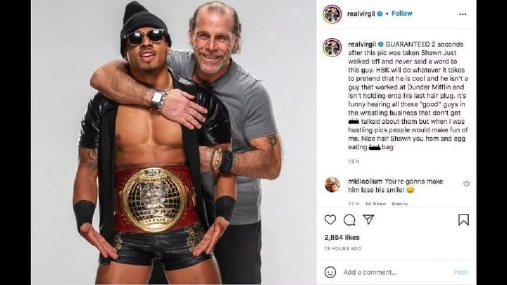 60-year-old WWE veteran once made fun of Shawn Michaels' hair loss