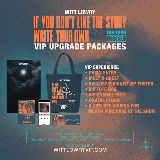 Witt Lowry Tour 2023: Tickets, where to buy, dates, and more