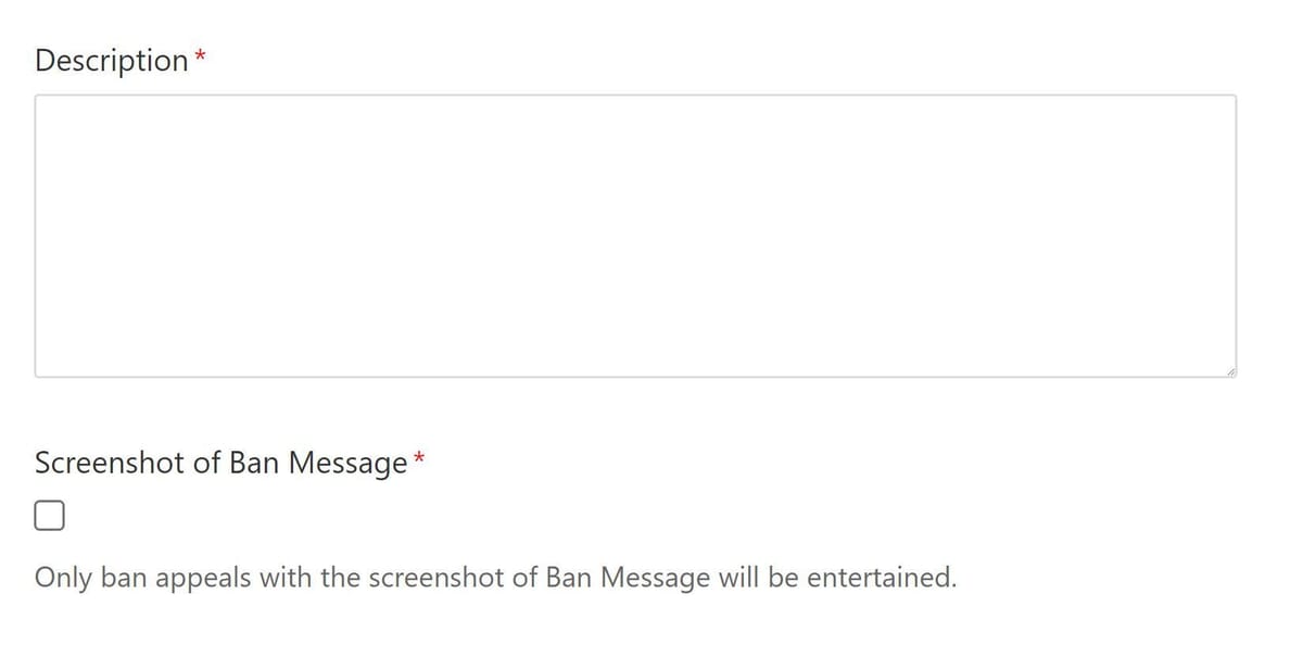 Free Fire support website: How to submit new request for any query