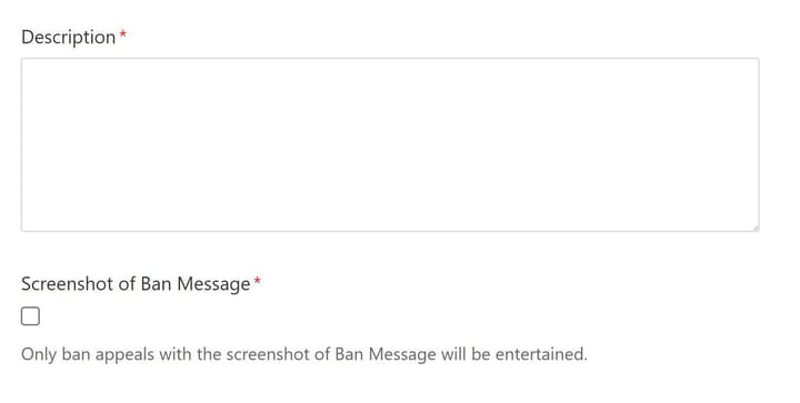 Free Fire support website: How to submit new request for any query