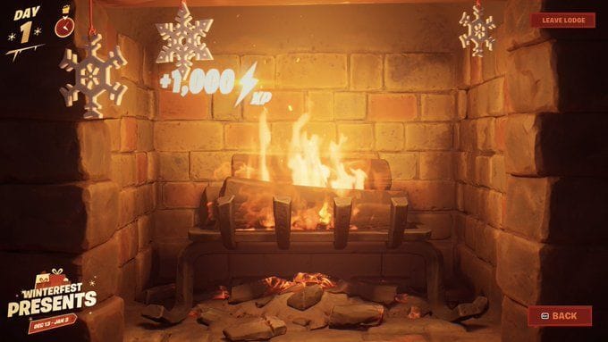 Fortnite Fireplace XP: What is it, and how can you earn it?