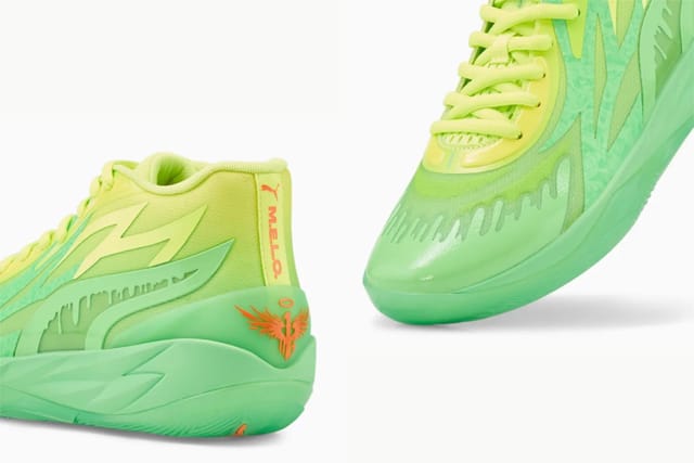 MB.02: Nickelodeon x Puma MB.02 “Slime” shoes: Where to buy, release ...