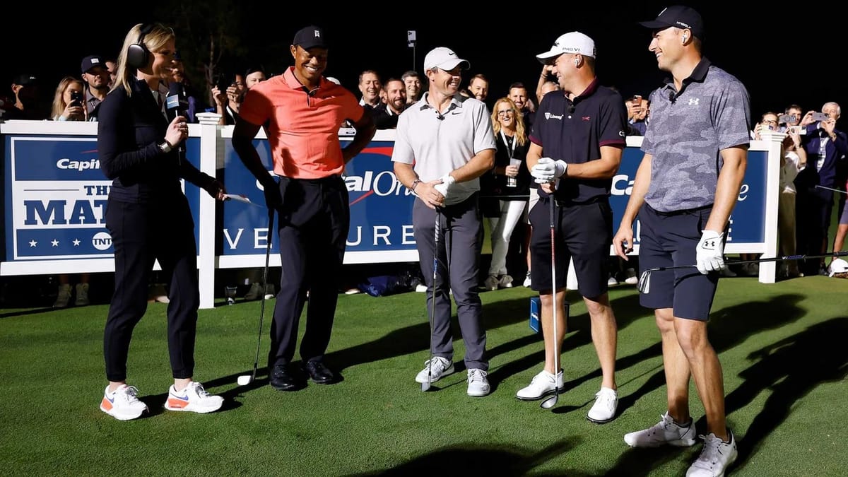 “Tiger and Rory...What happened?": Justin Thomas and Jordan Spieth tease Tiger Woods and Rory ...