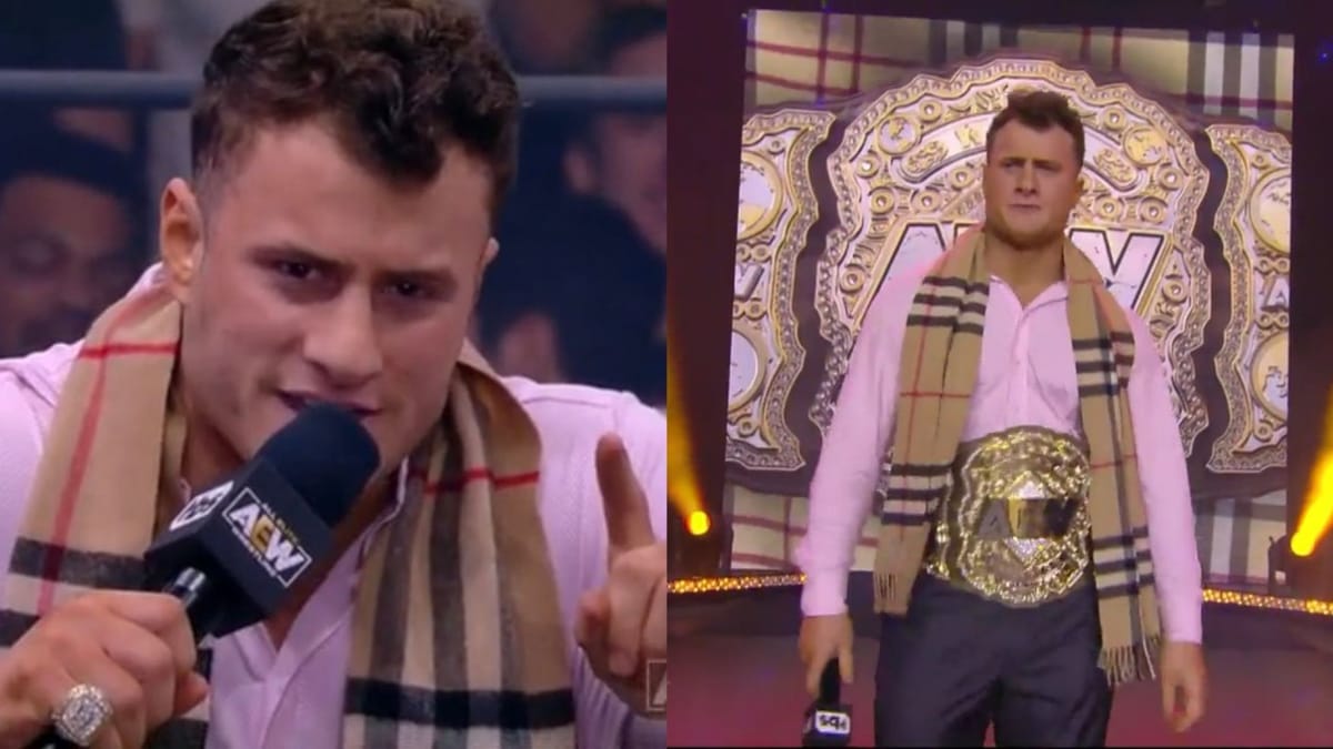"One of the finest promo battles this year" - Twitter stunned as AEW star savagely roasts MJF on ...