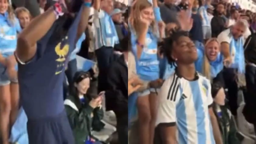 IShowSpeed shocks fans as he adorns Argentinian kit during World Cup final