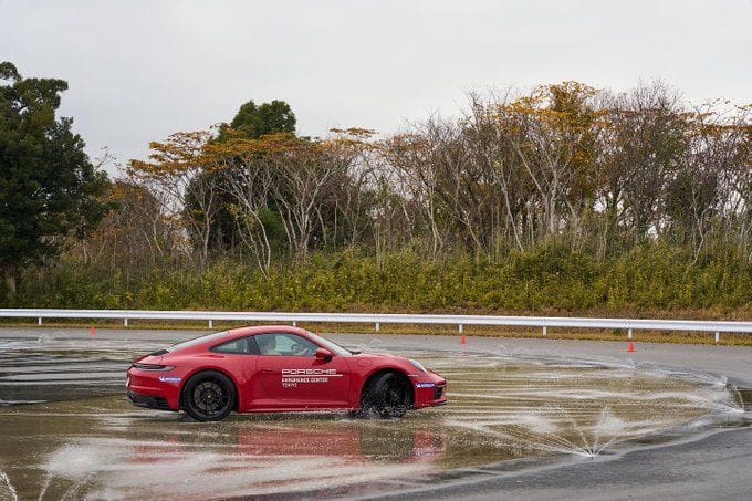 In pictures: MLB superstar Shohei Ohtani tests out Porsche 911 Carrera ...
