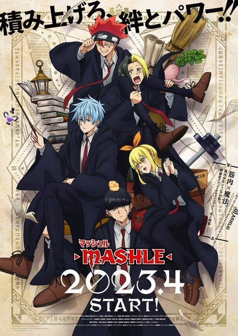 Mashle: Magic and Muscles anime reveals release date, new PV, and key ...