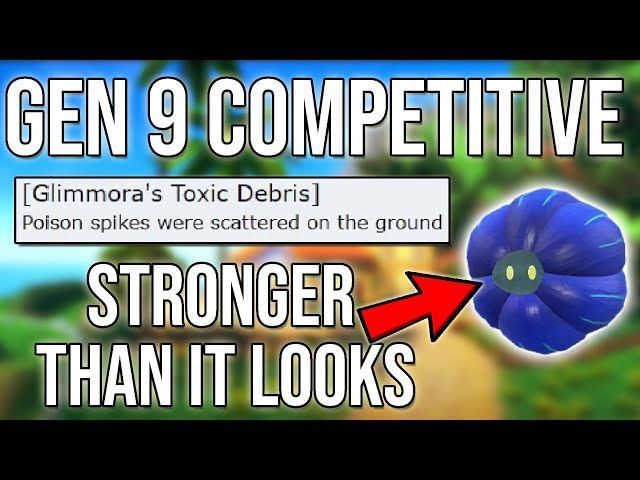 Pokemon Scarlet and Violet: Best Glimmora PvP build