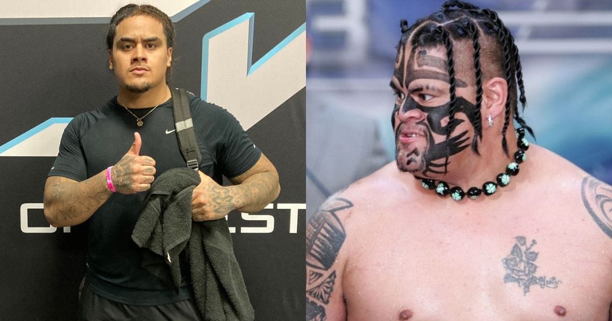 Umaga's youngest son begins training with WWE legend after spending six ...